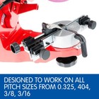 New ALLOY BENCH MOUNT ELECTRIC CHAINSAW SHARPENER CHAIN SAW GRINDER ...