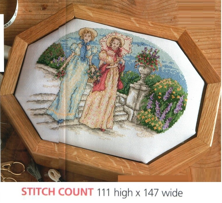 REGENCY LADIES CROSS STITCH PATTERN EQ - ESU | eBay