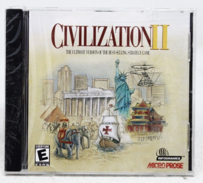 Sid Meier's Civilization II (PC, 1996) - New Sealed - See desc ...