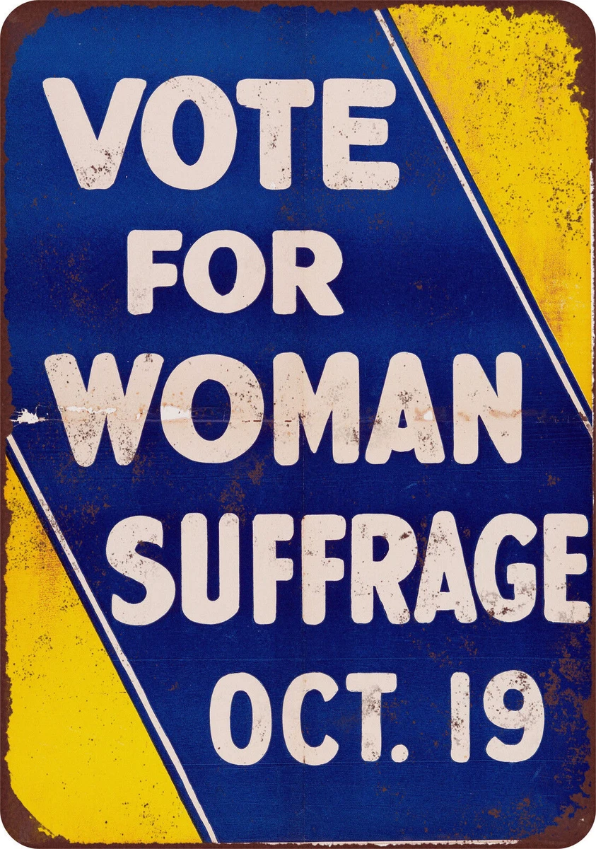 Womens Suffrage Signs