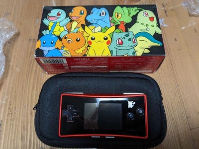 Nintendo GameBoy Micro Pokemon Center Limited Console Pikachu Edition ...