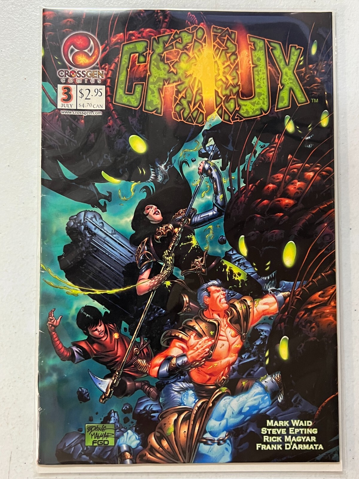 CRUX #3 (CROSSGEN 2001) | Combined Shipping B&B | eBay