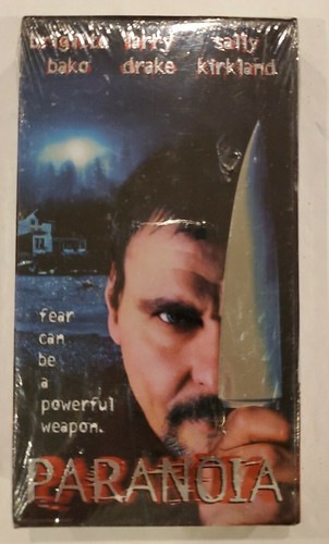 Paranoia (1998) VHS - Thriller Horror RARE - Sterling Larry Drake Brigitte Bako | eBay UK