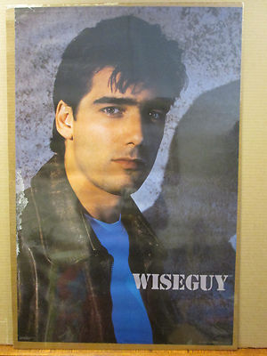 vintage 1987 Wise Guy original drama tv show poster 9336 | eBay