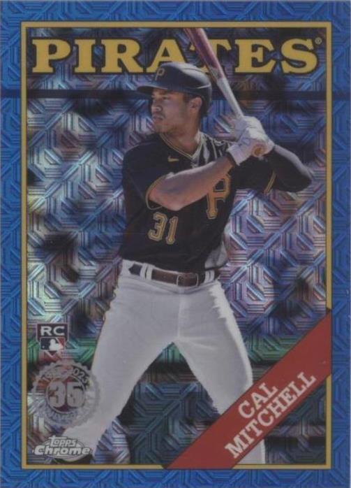 2023 Topps Series 1 - 1988 Topps Chrome Silver Pack Cal Mitchell #T88C ...