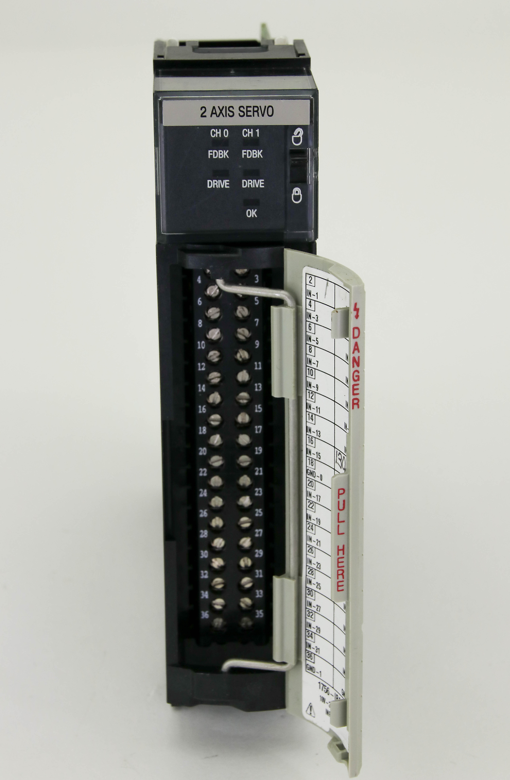 11551 ALLEN-BRADLEY CONTROLLOGIX 2 AXIS SERVO MODULE, 90801707 A01 1756 ...