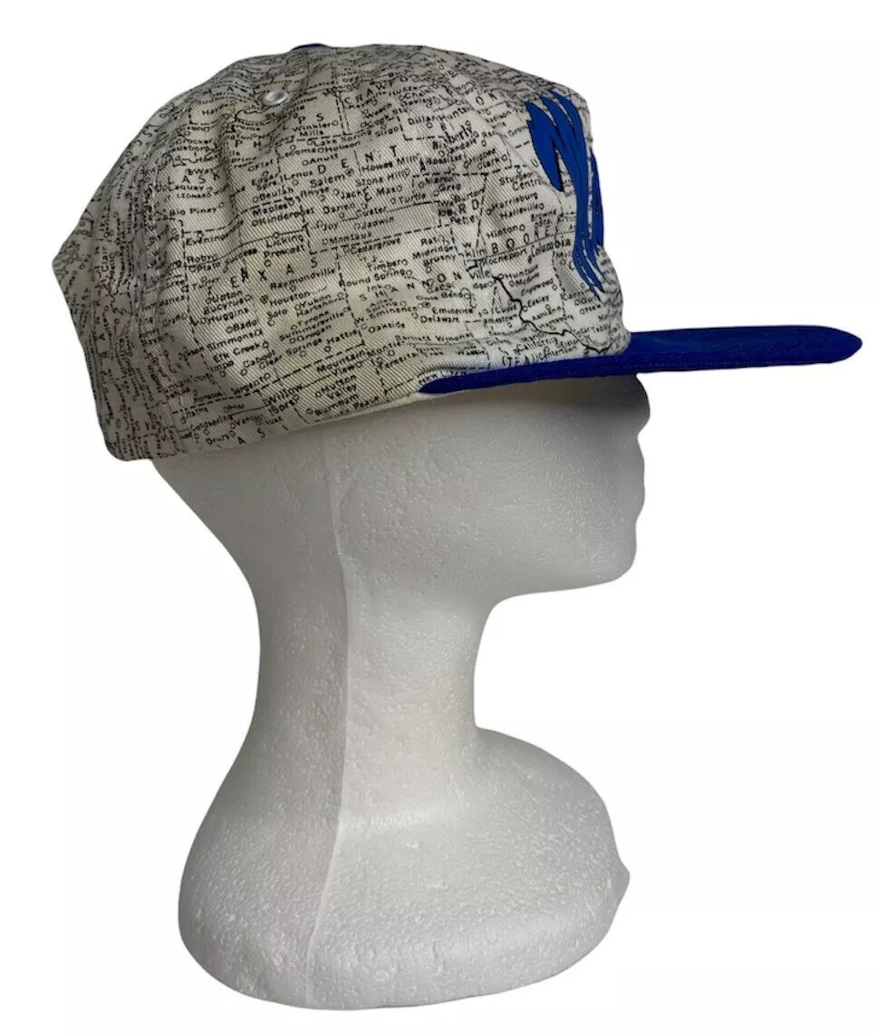 Vintage Missouri Map Snapback Hat Cap Made in USA - Gem