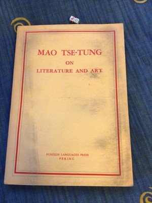 1967 Foreign Languages Press Rare , Mao Tse Tung , On Literature And ...