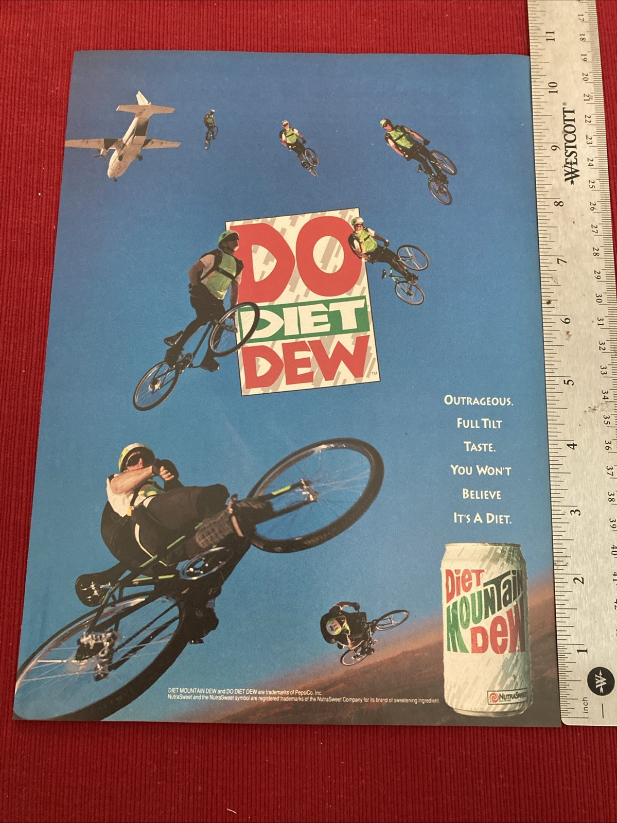 Diet Mountain Dew Soda 1992 Print Ad | eBay UK