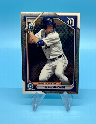 2024 Bowman - Chrome Prospects Carson Rucker #BCP-65 (RC) | eBay