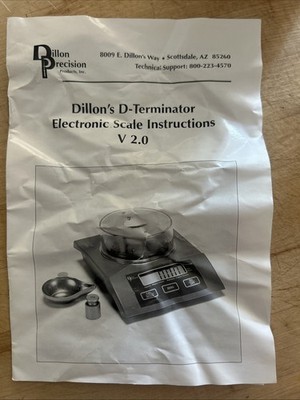 Dillon Precision D-Terminator Electronic Powder Scale - 10483 ...