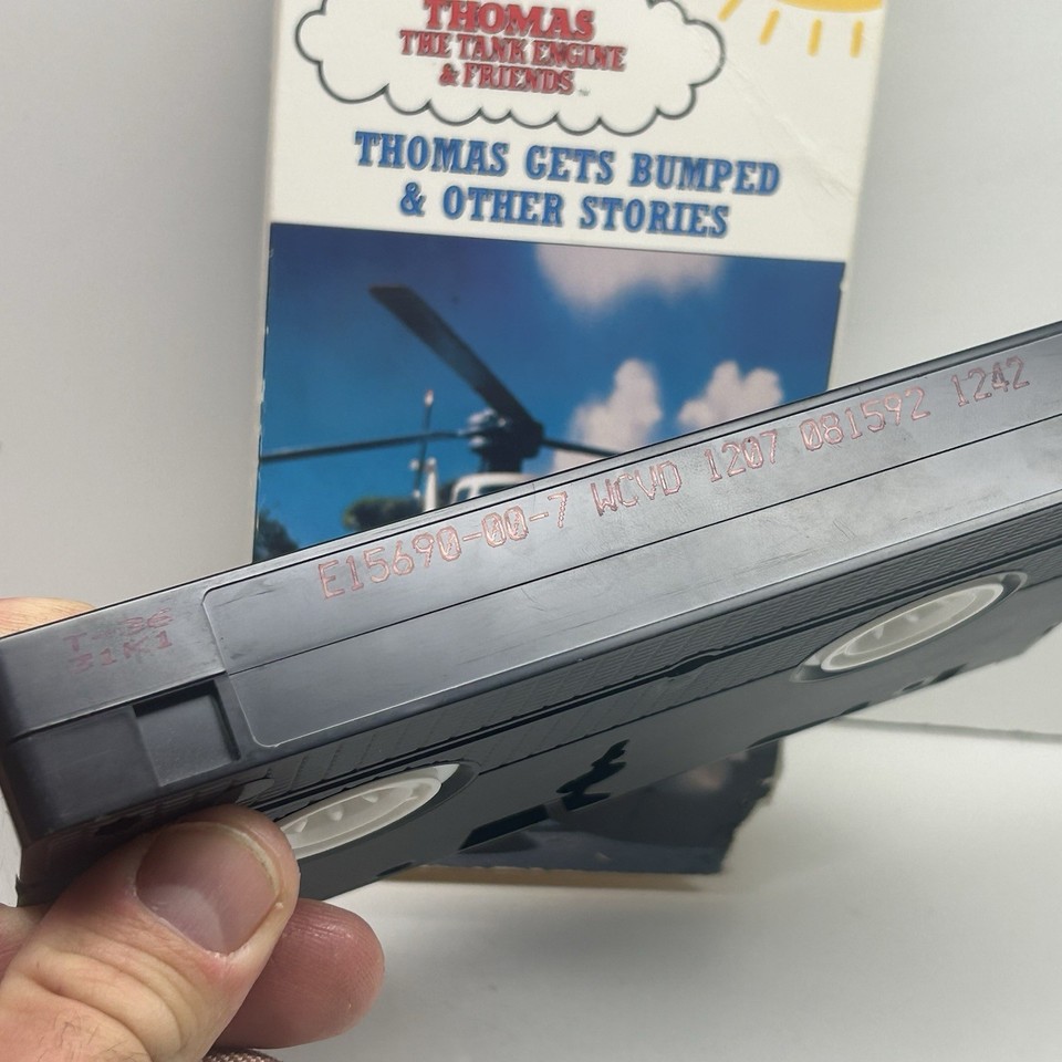 Thomas the Tank Engine & Friends Thomas Gets Bumped VHS 1992 Video Tape ...