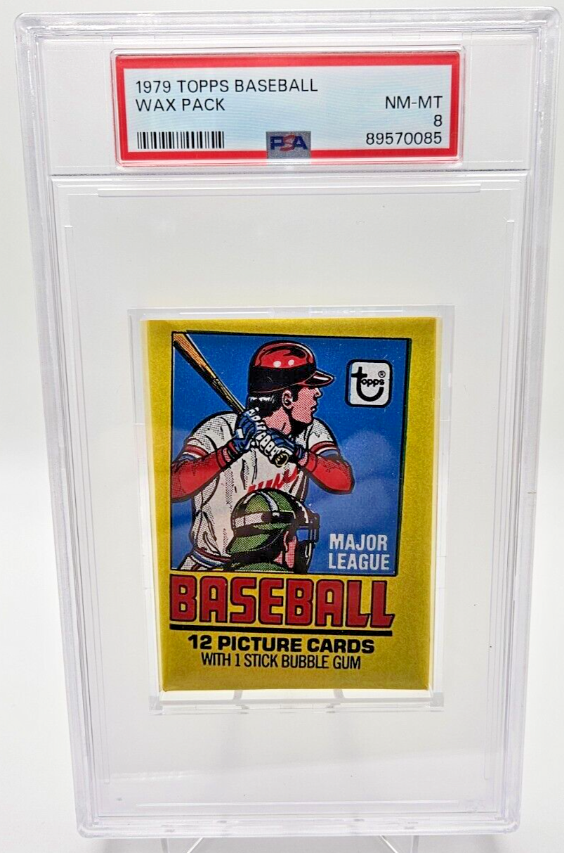 1979 Topps Factory Sealed Wax Baseball Pack - PSA 8!! | eBay
