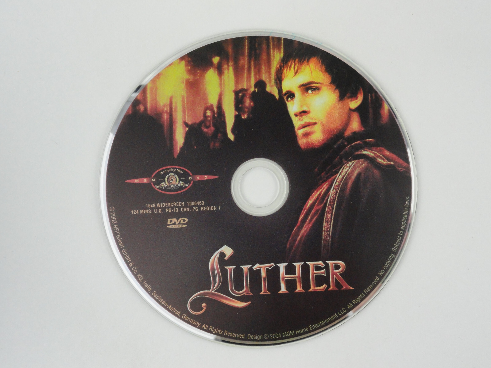 Luther (DVD, 2004, Widescreen) - DISC ONLY 27616906540| eBay