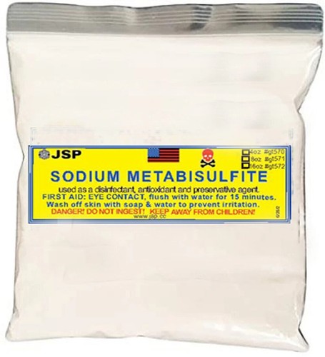 Sodium Metabisulfite 5lb Gold Precipitant Powder Refining Recovery Aqua ...