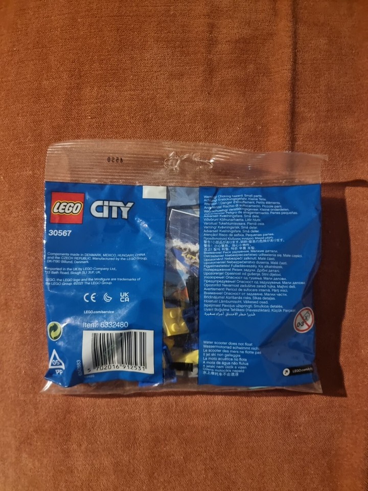 LEGO City Polybag Police Water Scooter Brand New & Sealed 30567 | eBay