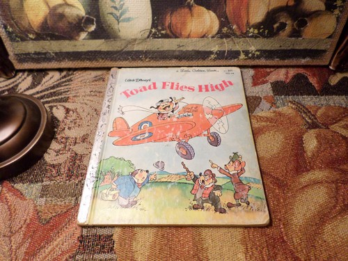 Toad Flies High (Little Golden Book) - Walt Disney Productions ...