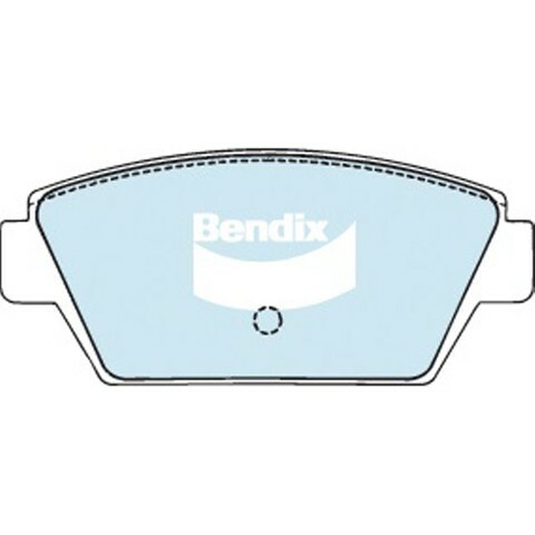 Fits Mitsubishi Galant HJ HH SE 2.0 91-95 Rear Disc Brake Pads BENDIX DB1143-GCT | eBay Australia