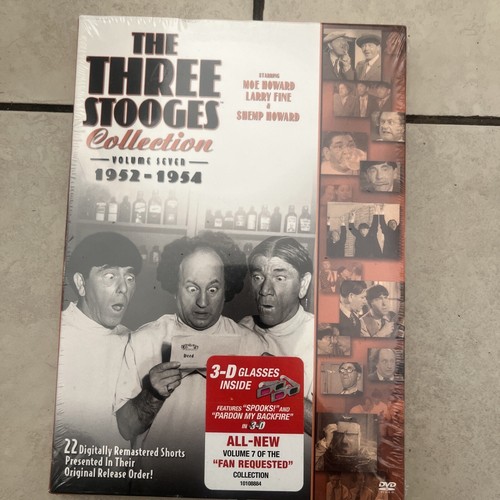 New The Three Stooges Collection: 1952 - 1954 (DVD) BRAND NEW SEALED ...