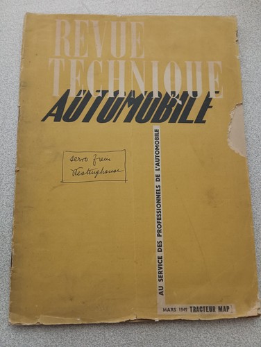 Rta Revue Technique Automobile Étude Tracteur Map Diesel Dr3 ...