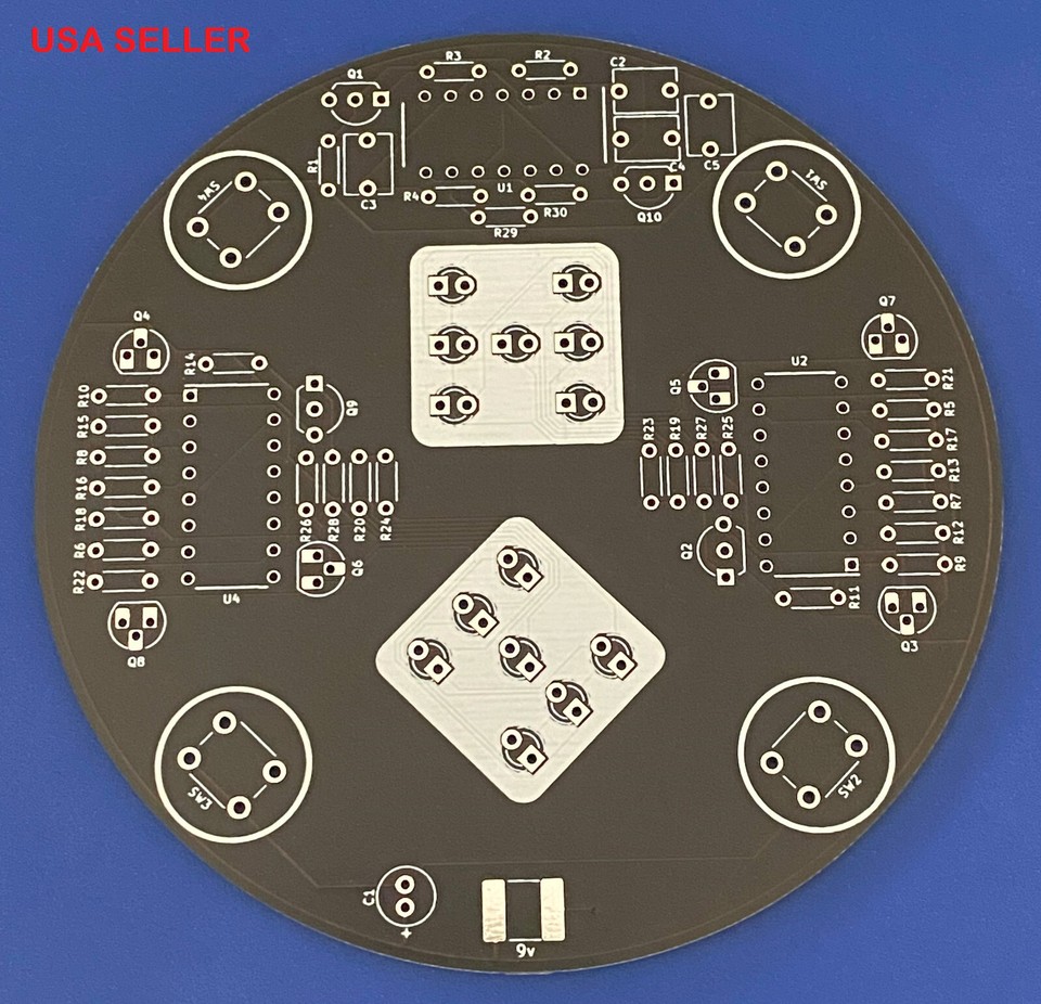 THT Soldering Practice/Training Circuit Board Kit - Electronic Dice | eBay