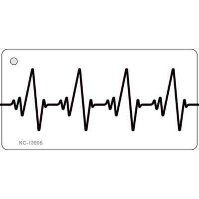 Heart Beats Novelty Metal Key Chain | eBay