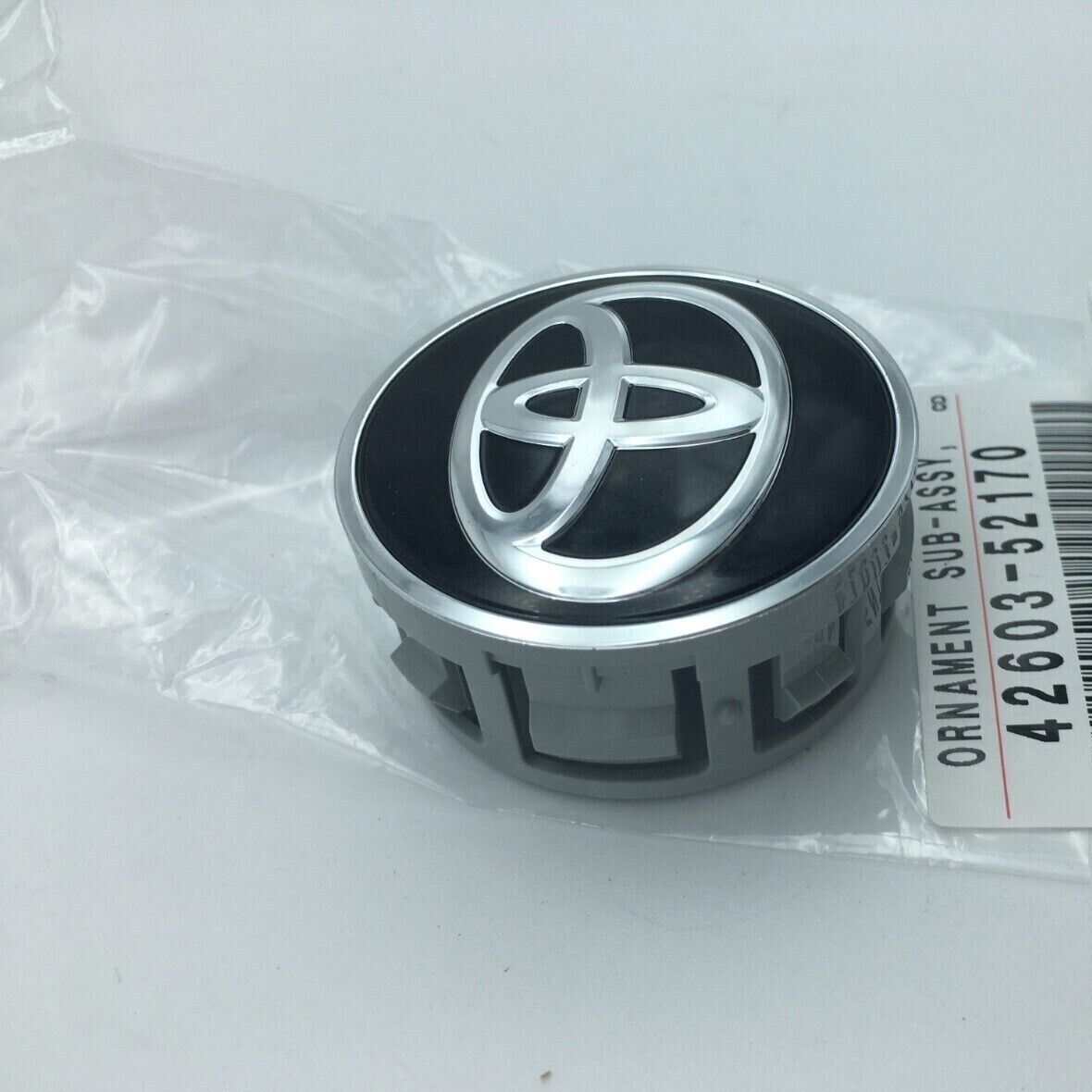 GENUINE TOYOTA Prius, Corolla Center Wheel Caps [Set of 4] 42603-52170 ...