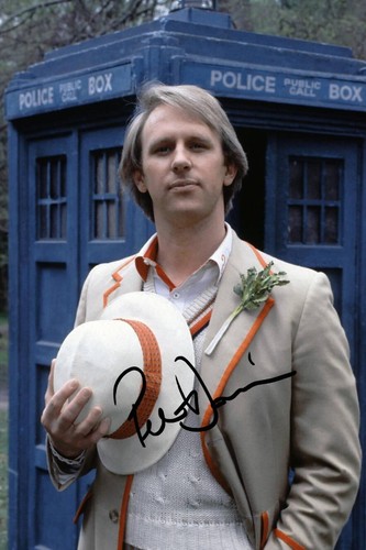 Peter Davison Signed Autograph 12x8 Inch PHOTO Gift Pre Print - Dr ...