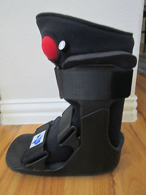XCEL TRAX AIR ADJUSTABLE WALKING BOOT ANKLE BRACE - SIZE 7 - 8 - TUB D ...