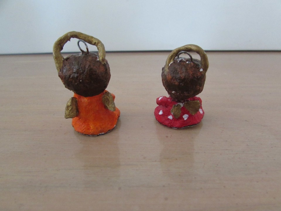 Vintage Miniature Paper Mache Angels | eBay
