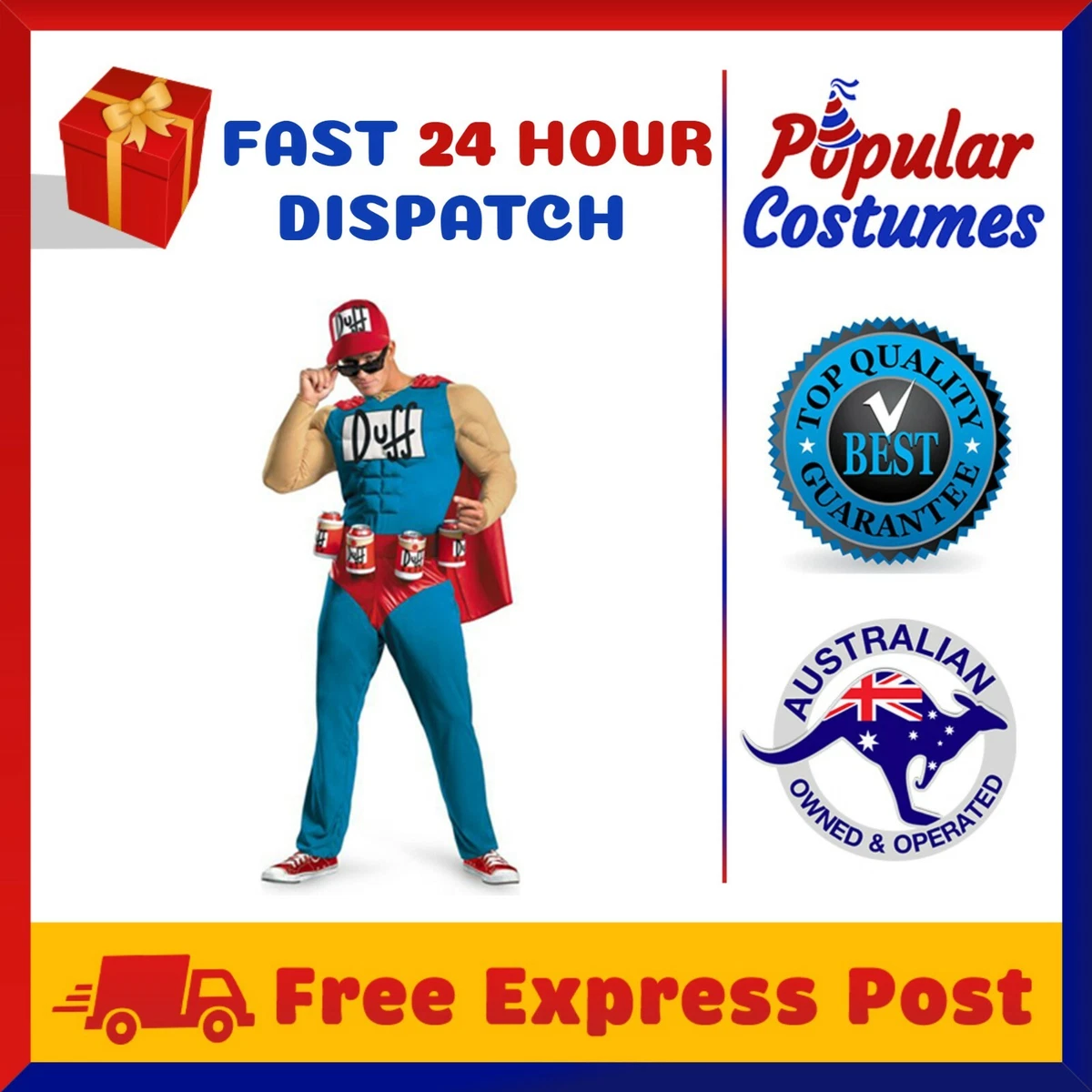 Duffman Costume