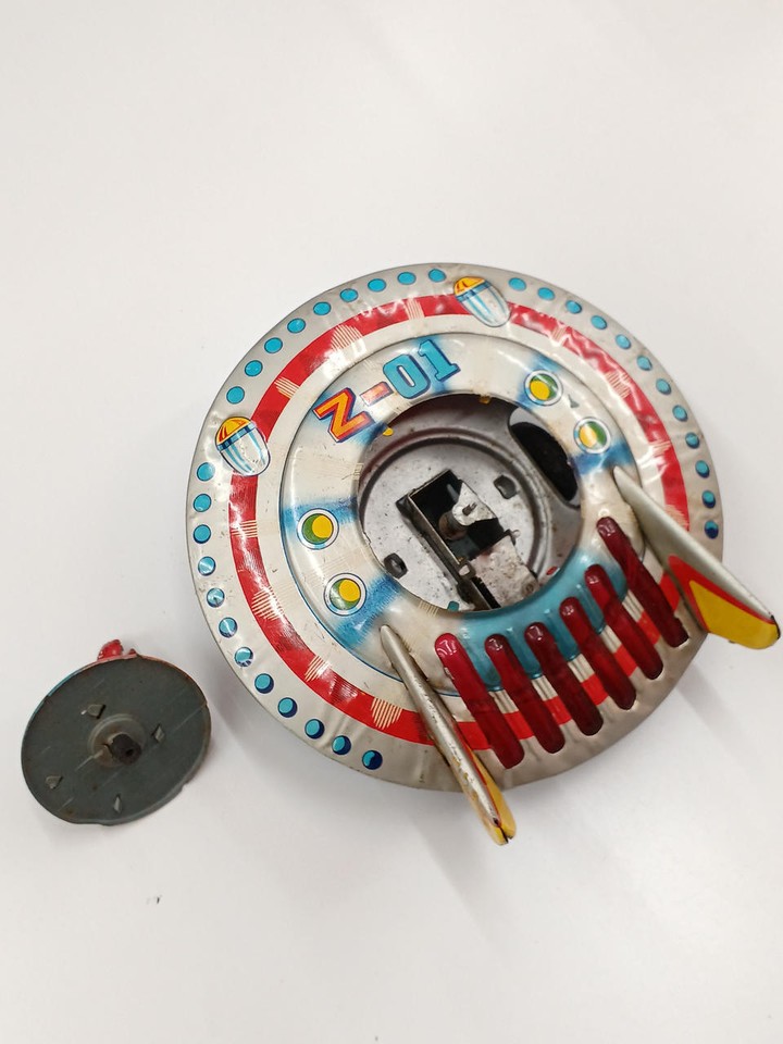 Tin Disc Ufo Japanese Vintage Tin Toy | eBay