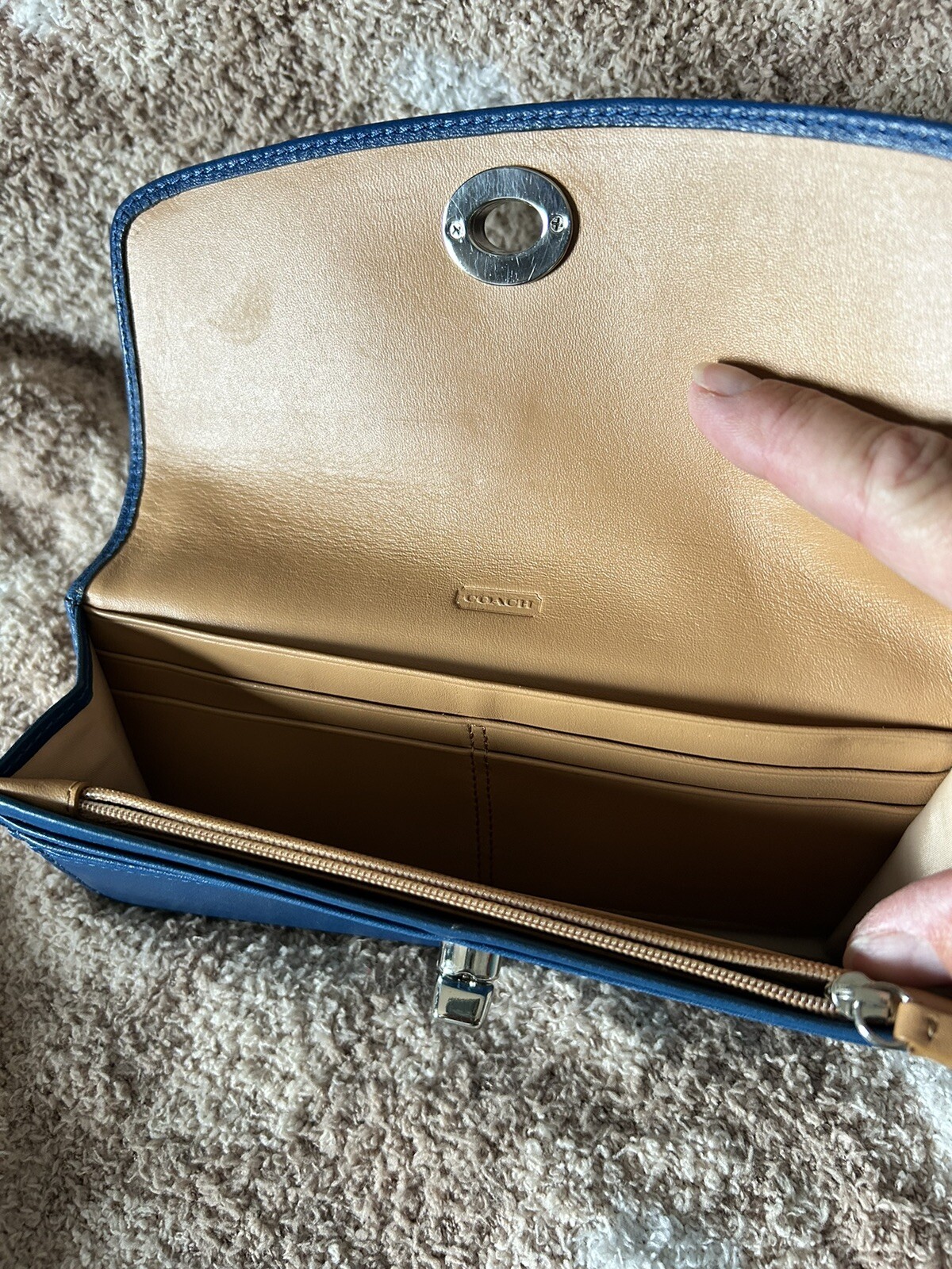 Coach Turnkey Accordion Style Wallet For Women - Gem