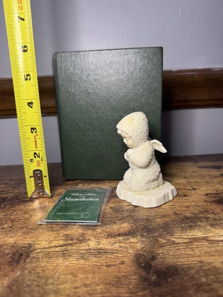 Snowbabies Dept 56 Now I Lay Me Down to Sleep #68390 with Original Box ...