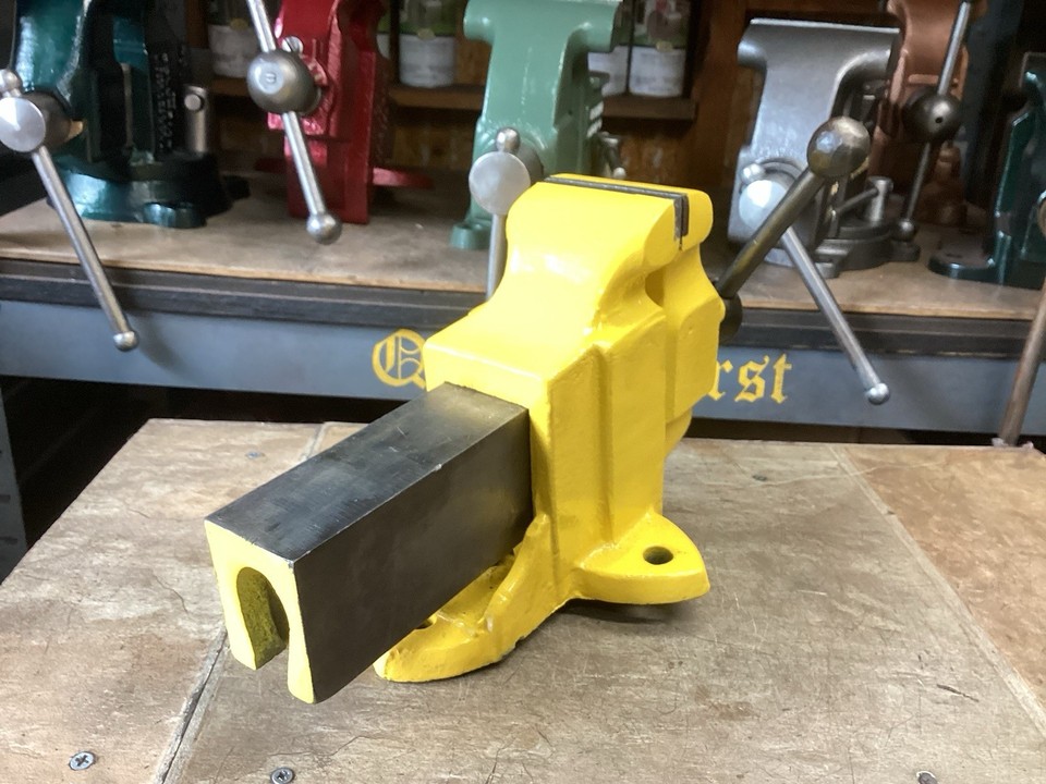 Restored vintage Yost 103 bench vise 3 in jaws 24 Lbs USA . | eBay