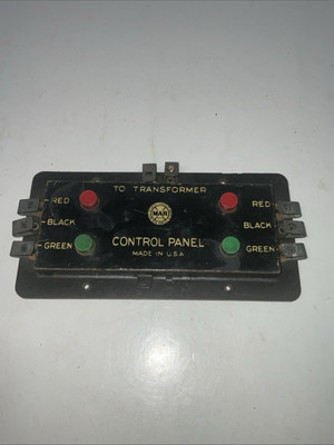 MARX TRAIN TRANSFORMER CONTROL PANEL USED VINTAGE 🚞 | eBay Australia