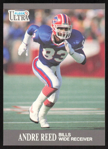 1991 Ultra Football #6 Andre Reed HOF Buffalo Bills | eBay
