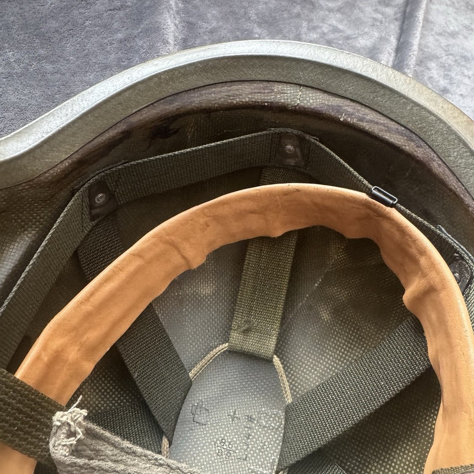 US Military UNICOR PASGT Army Combat Helmet Made W/Kevlar DLA 100-87-F ...