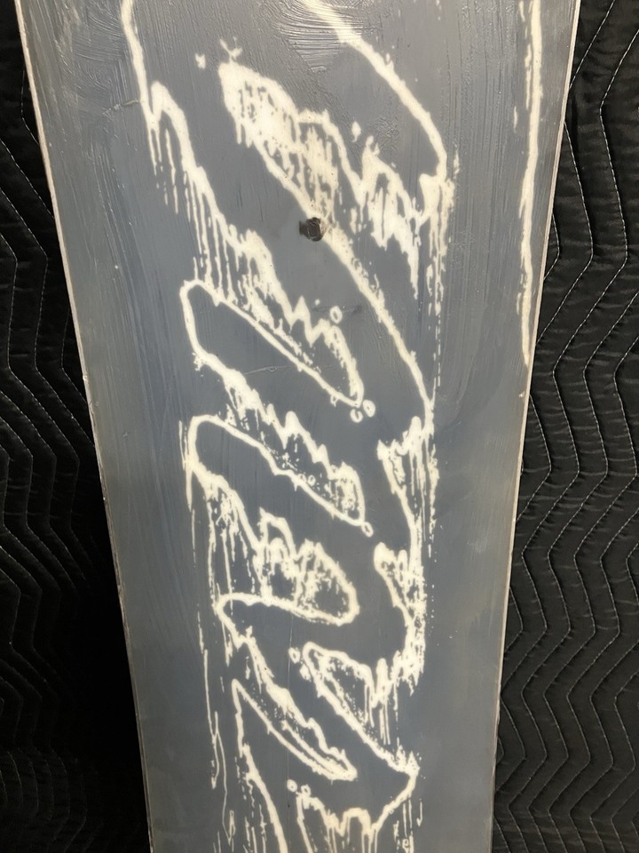 Vintage SIMS ATV 160cm Twin-Tip All-Mountain Snowboard w binding plates ...