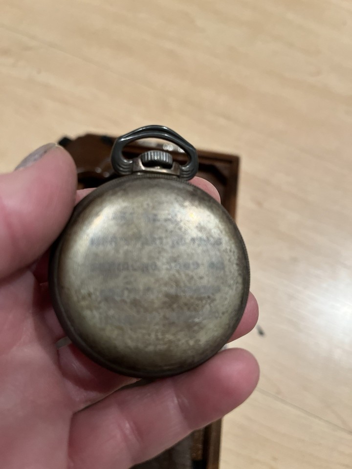 WWII Lot: HAMILTON Pocket Watch, Badges,Pilot Manuals, Head Gear, Pins ...