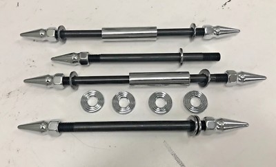 Harley Sportster Chrome Spike Front Motor Mount Bolt Kit 1952-1984 xl ...