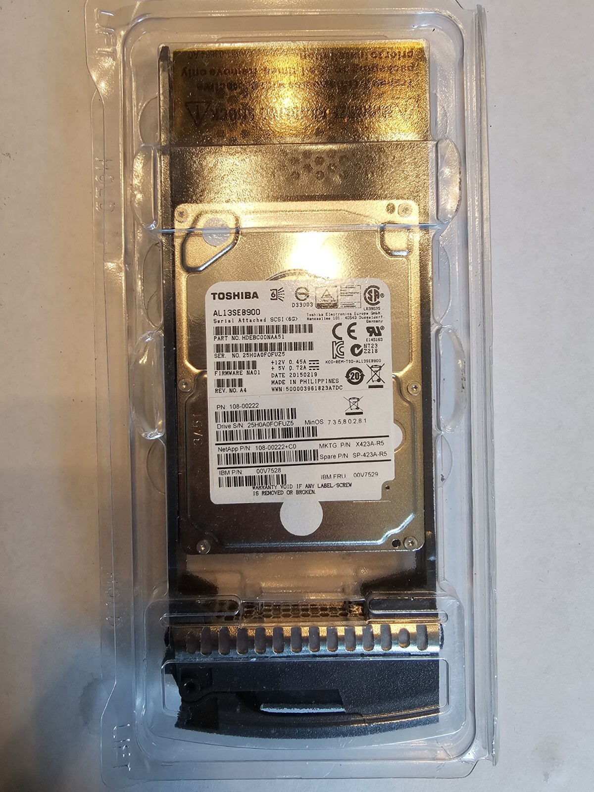 Toshiba AL13SEB900 Hard Drive for sale online | eBay