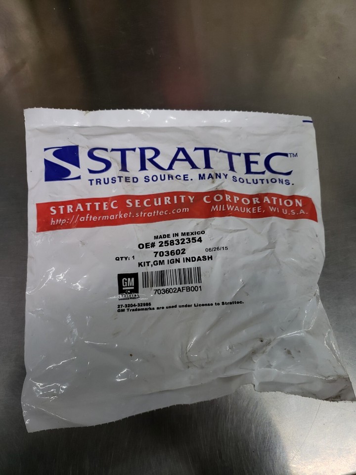 Ignition Lock Cylinder - GM (25832354) Strattec Security Corp | eBay