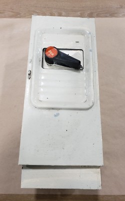 Federal Pioneer Enclosed Safety Switch 600V 30A Cat# 1336 #5014SRA63PR2 ...