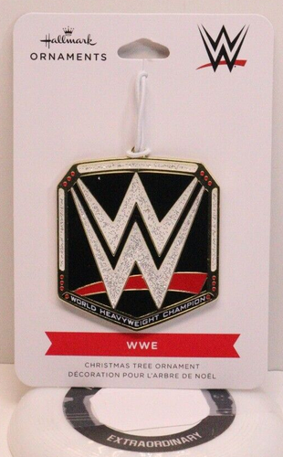 Hallmark WWE Shield Flat Metal Christmas Ornament On Card 2022 | eBay