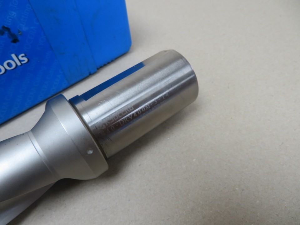 Kyocera 40mm x 3D U Drill S40-DRV400M-3-14 DRV Magic Drill In Box ID707 ...
