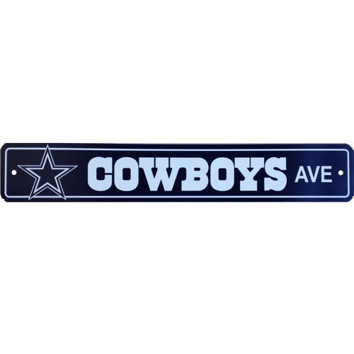 Dallas Cowboys NFL Football Street Sign Ave 4 x 24 | eBay