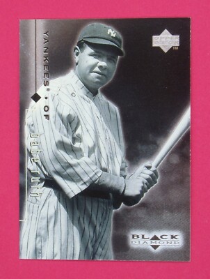1999 Black Diamond Babe Ruth Baseball #90 New York Yankees | eBay