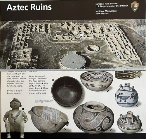 2025 AZTEC RUINS MONUMENT - NM NATIONAL PARK SERVICE UNIGRID BROCHURE ...