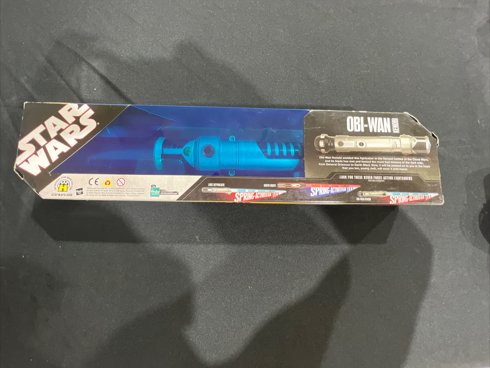 Star Wars Hasbro 2006 Obi Wan Kenobi Force Action Spring-Activated ...